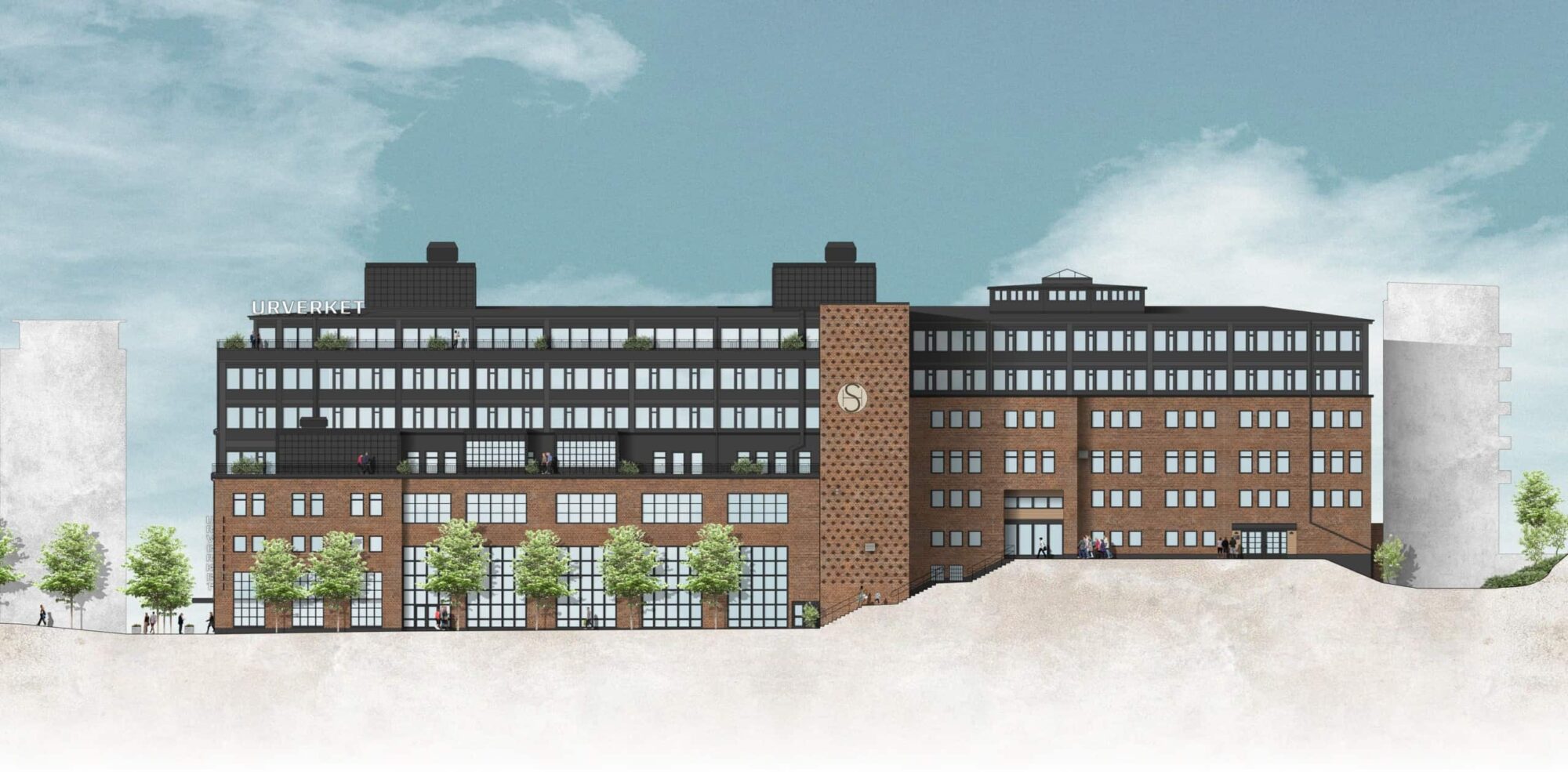 Urverket blir startskottet för nya Marievik | AMF Fastigheter